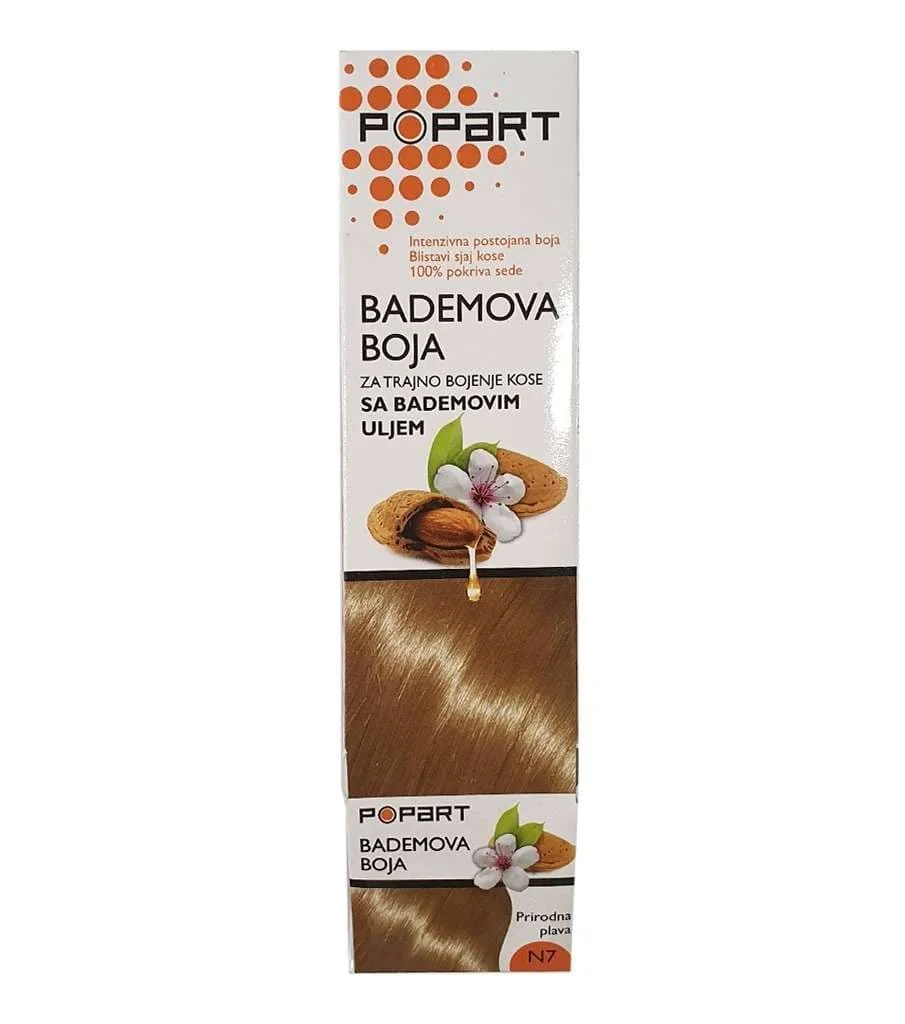 BADEMOVA BOJA N7 PRIROD.PLAVA - Diskont Kućne Hemije i Kozmetike
